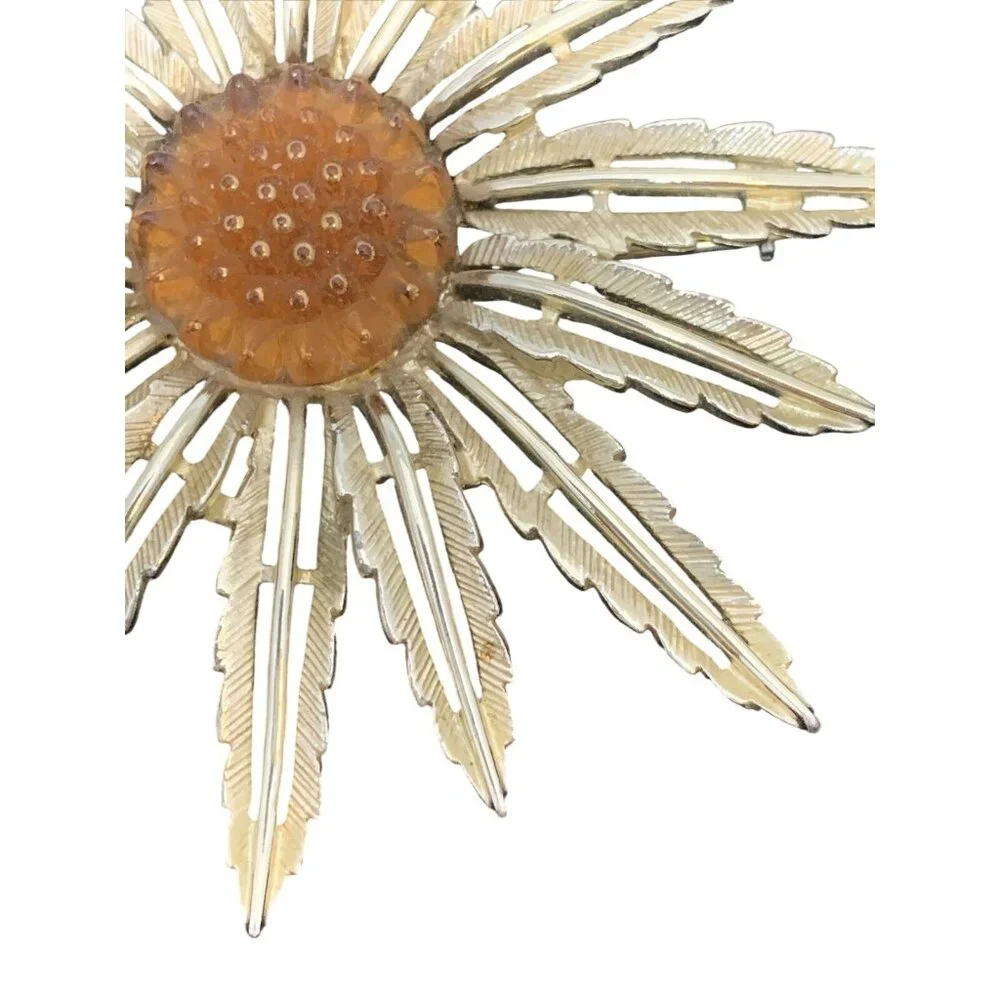 Sarah Coventry | Jewelry | Vintage Sarah Coventry Gold Tone And Orange ...